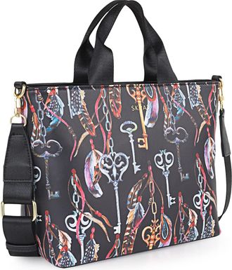 Skpat Handtasche Damen Groß - Elegante Shopper Damen Groß für jeden Anlass, Tasche Damen mit Stil, Schlüssel