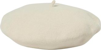 Borsalino Femme, Accessoires, Beige, Taille: ONE Size B&eacute;ret Classique