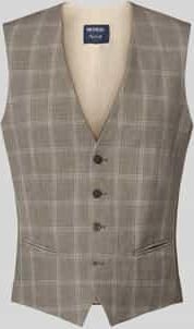 Mc Neal Slim Fit Weste mit Paspeltaschen