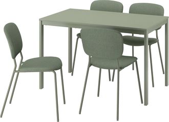 IKEA VIHALS / VIHALS Tisch und 4 Stühle
