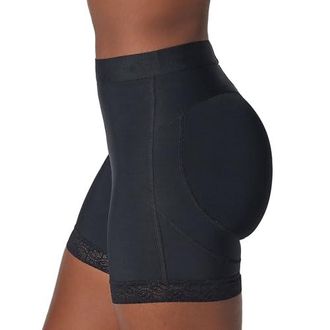 Leonisa Boxer avec Contr&ocirc;le du Ventre et de la Taille avec Effet Fesses Lift&eacute;es - Shorty Anti Frottement des Cuisses