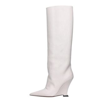 3Juin Numa 100 Lederstiefel - - Shoes - Damen - Wei&szlig; - 38 EU