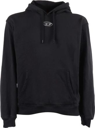 Diesel Homme, Sweatshirts et sweats &agrave; capuche, Noir, Taille: S S-Norm-Hood-Iod Sweat &agrave; capuche