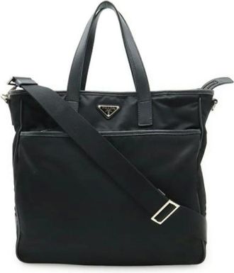 Prada unisex, Pre-owned, Noir, Taille: ONE Size Tote Vintage Pre-owned