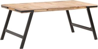 vidaXL Prolenta Premium Esstisch 180x90x76 cm Massivholz Mango
