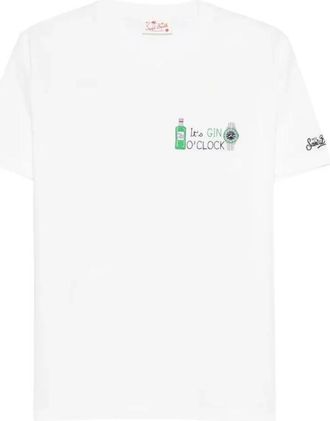 MC2 Saint Barth Homme, Tops, Blanc, Taille: L Portofino T-Shirt