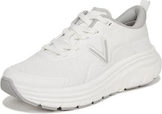 Vionic Womens Walk Max Sneaker, White Fabric, 7 UK Wide