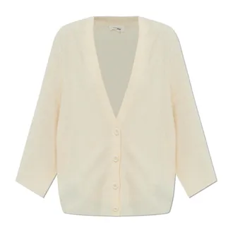 American Vintage Damsville Cardigan - - Knitwear - Damen - Beige - XS/S