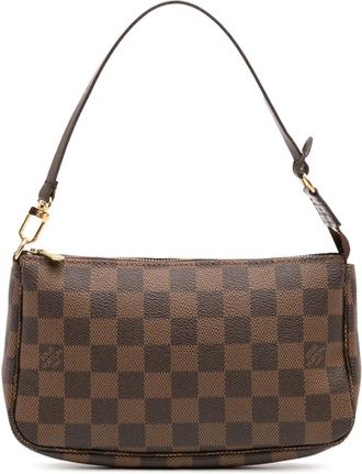 Louis Vuitton Hobo Bags - Damier Ebene Pochette Accessoires - Gr. unisize - in Braun - für Damen