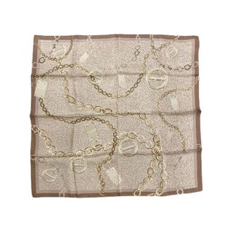 Borbonese Femme, Accessoires, Brun, Taille: ONE Size Foulard Catene