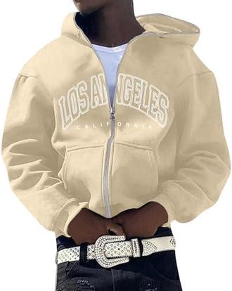 Generic Los Angeles Pull &agrave; capuche pour homme style western vintage avec capuche - Tenue solide - Style d&eacute;contract&eacute; - Backwoods - &Eacute;paules tombantes - Graphiqu