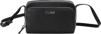 HUGO BOSS Chris Crossbody Double, Bandoulière Femme, Black, Taille Unique