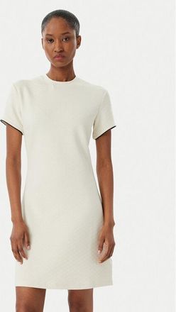 Guess Kleid f&uuml;r den Alltag V6GK07 K3002 &Eacute;cru Regular Fit