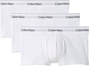 Calvin Klein Lot de 3 boxers taille basse en coton m&eacute;lang&eacute;