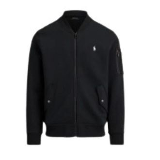 Polo Ralph Lauren Homme, Sweatshirts et sweats &agrave; capuche, Noir, Taille: M Sweat &agrave; capuche zipp&eacute; en maille double