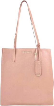 Miu Miu Damen, Pre-Owned, Rosa, ONE SIZEGr&ouml;&szlig;e