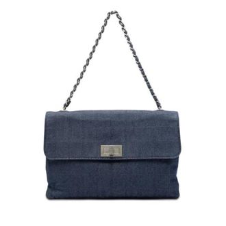 Chanel Pre-owned Denim chanel-taschen - - Pre-owned - Damen - Blau - ONE SIZE