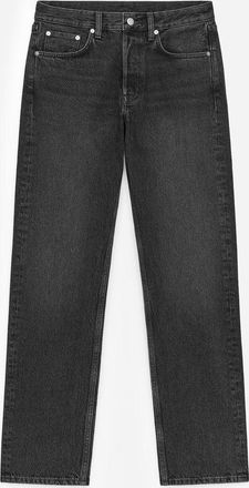 Arket SNOW Straight Jeans -Schwarz