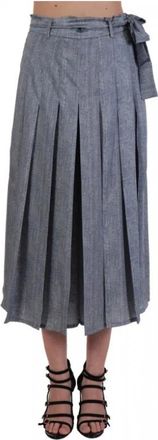 Marella Femme, Jupes, Bleu, Taille: 38 FR Paraggi Pants