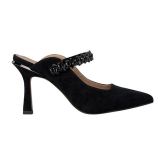 Alma En Pena Slingback Strassstreifen - - Shoes - Damen - Schwarzk - 39 EU