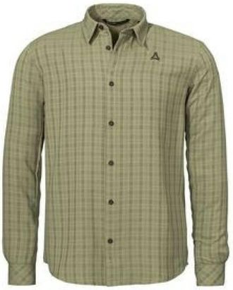 Sch&ouml;ffel Langarmshirt - - Shirts - Herren - Gr&uuml;n - 4XL