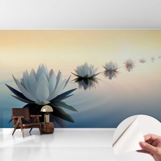 Tulup Carta Da Parati Autoadesiva - Fotomurale - Decorazione Parete - Murale - Adesivo Da Muro - Vista Tranquilla 416x254 Cm