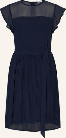 s.Oliver S.Oliver Red Kleid Mit Plissees blau