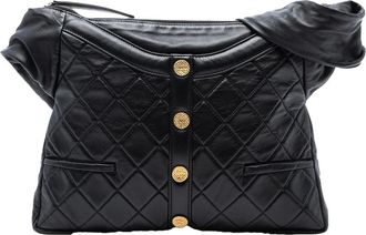 Chanel Hobo Bags - Quilted Lambskin Girl Shoulder Bag - Gr. unisize - in Schwarz - für Damen