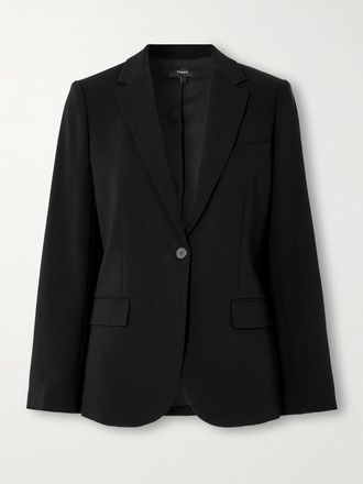 Theory Blazer En Crêpe - Noir