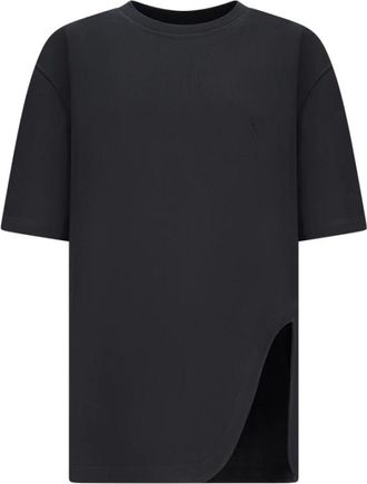 The Attico Femme, Tops, Noir, Taille: 38 FR T-Chemises