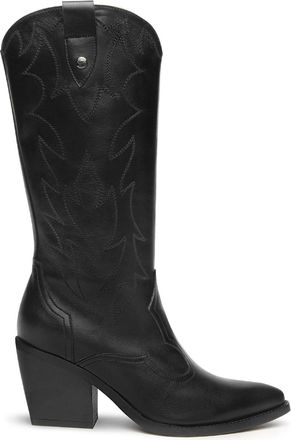 Nero Giardini I013274D Damenstiefel Aus Leder - Schwarz 36 EU