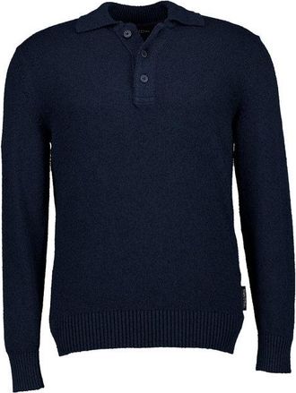 Marc O'Polo Herren Pullover blau unifarben