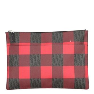 Dior Pre-owned Trotter Clutch Bag - - Pre-owned - Herren - Rot - ONE SIZE