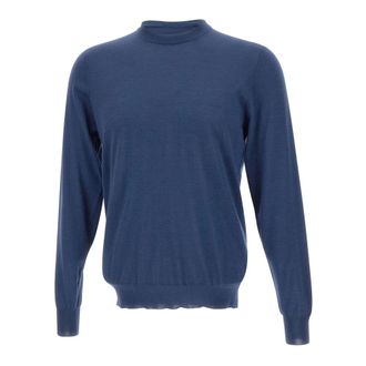 FILIPPO DE LAURENTIIS Homme, Pulls, Bleu, Taille: L Maille ras du cou