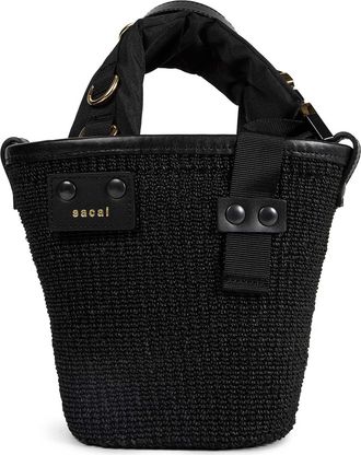 sacai Hybrid Marche Micro Tote