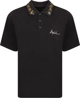 Amiri Homme, Tops, Noir, Taille: XL Polo