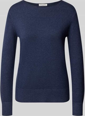 Christian Berg Regular Fit Strickpullover aus Viskose-Mix mit U-Boot-Ausschnitt