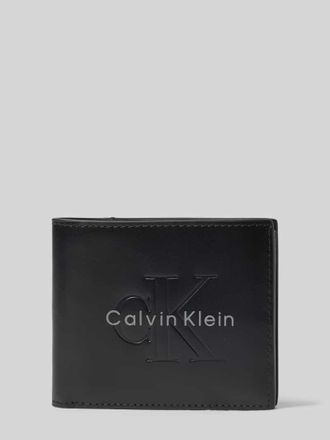 Calvin Klein Portemonnaie mit Logo Pr&auml;gung