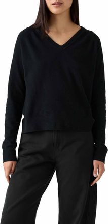 Levi's Damen Tara Super Soft Vneck Pullover, Anthracite Night, Medium
