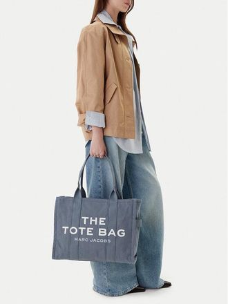 Marc Jacobs Handtasche The Canvas Large Tote Bag M0016156 Grau