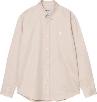 Carhartt Work in Progress Homme, Chemises, Beige, Taille: XL L/S Madison Shirt