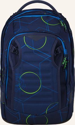 Satch Schulrucksack Match Plus blau
