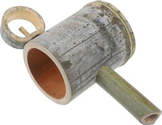 Holibanna Wasserbrunnen für Garten und Aquarium Dekorativer Bambusbrunnen mit Handwerkskunst für Innen und Außenbereich Multifunktional und Langlebig