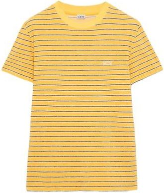 Loewe T-shirt ray&eacute; en coton m&eacute;lang&eacute; &eacute;ponge