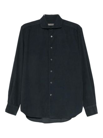 Corneliani chemise &agrave; manches longues - Gris