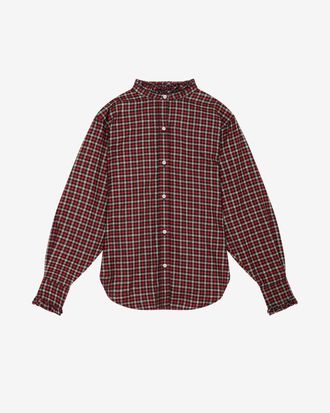 Isabel Marant Chemise Saoli - Femme - Rouge - Taille34 - Marant &Eacute;toile