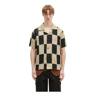 Andersson Bell Patchwork Hemdkragen Shirt - - Shirts - Herren - Mehrfarbig - L