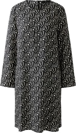 Oui Damen A-Linien-Kleid a-Shape Alloverprint