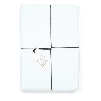 Haomy Housse de couette Dili en voile de coton Haomy