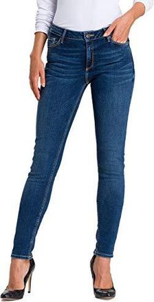 Cross Jeans Cross Alan Jean Skinny, Bleu fonc&eacute; (101), 30W x 36L Femme